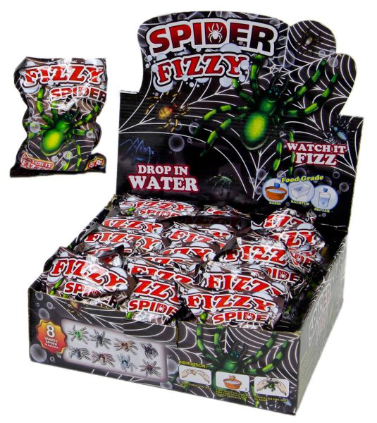 Fizzy Spider - Spinnen 8 fach sort. - Lindaxx