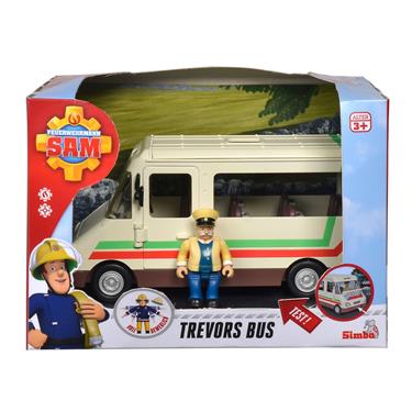 Simba Fireman Sam Trevors Bus Figurine, 58% OFF
