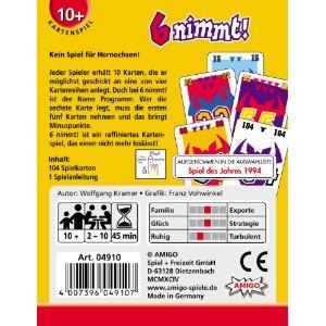 Kartenspiel 6 Nimmt! - Lindaxx